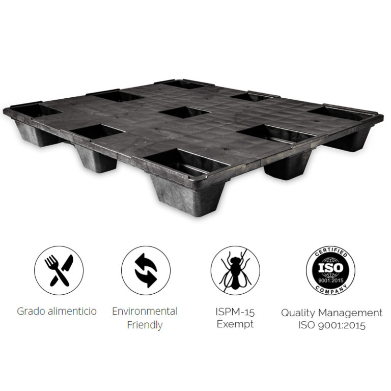 Pallets Plasticos de Venta en Guatemala :: DEMBALLAGE
